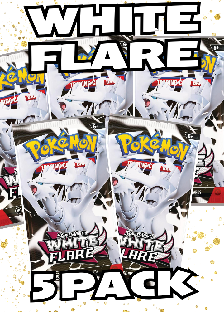 TPO Livestream: August 28th White Flare 5 Pack! – The Poke Office